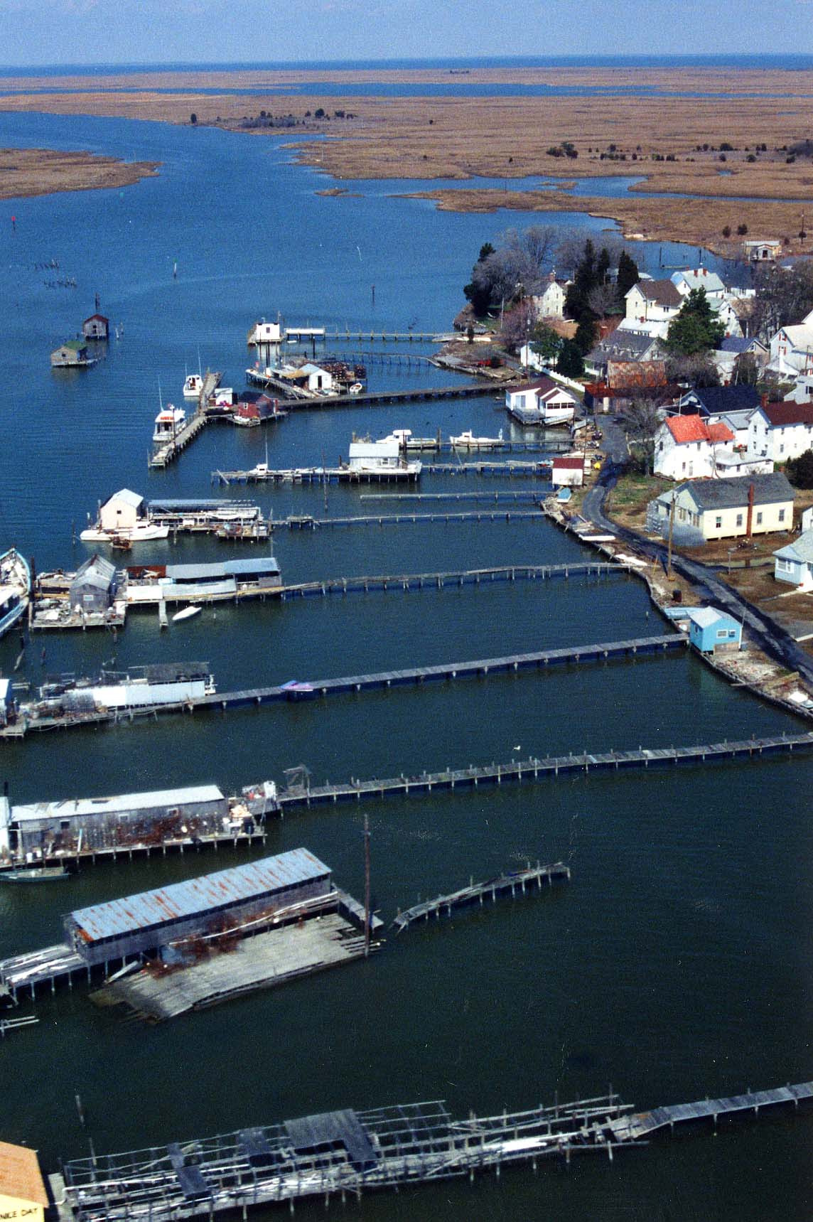 Locations Hub - Smith Island, Village of Tylerton Aerial Views