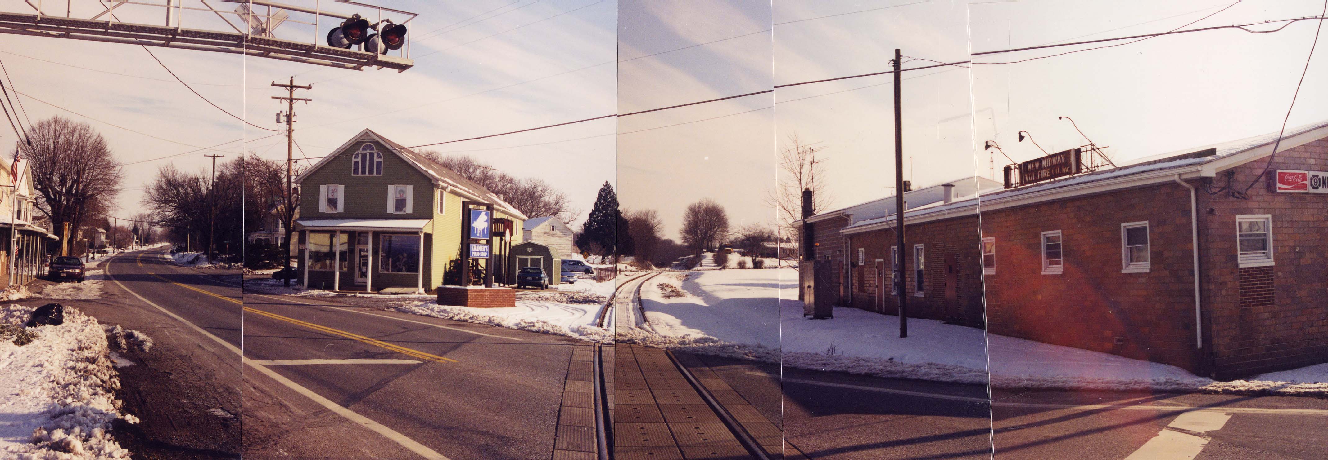 Locations Hub - Maryland Midland Railway - New Midway Crossing, Rt. 194